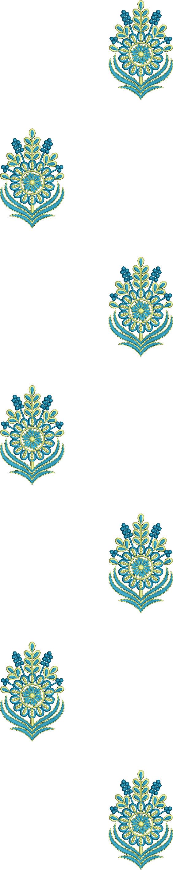 Girls Dress Body Embroidery Design (52)