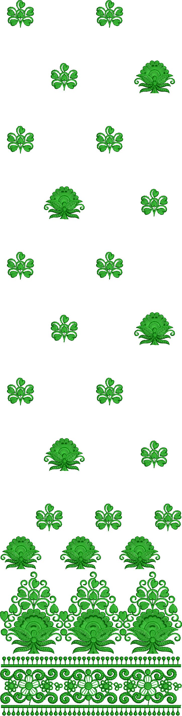 Girls Dress Body Embroidery Design (70)