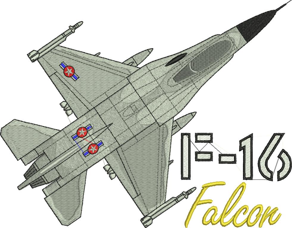 Fighting Aircraft Embroidery Design Art (19)