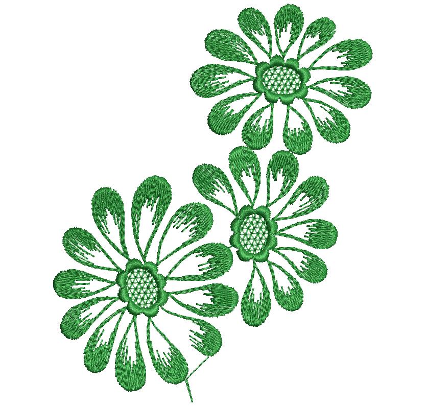 Free Flower Design , Sleeve Design, Patch Design, Free embroidery ...