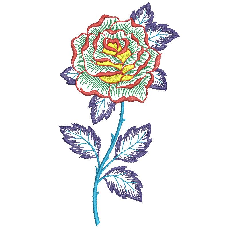 Free Flower Design , Sleeve Design, Patch Design, Free embroidery ...