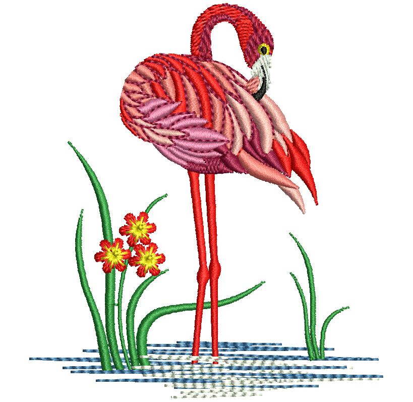 Heron Embroidery Design (28)