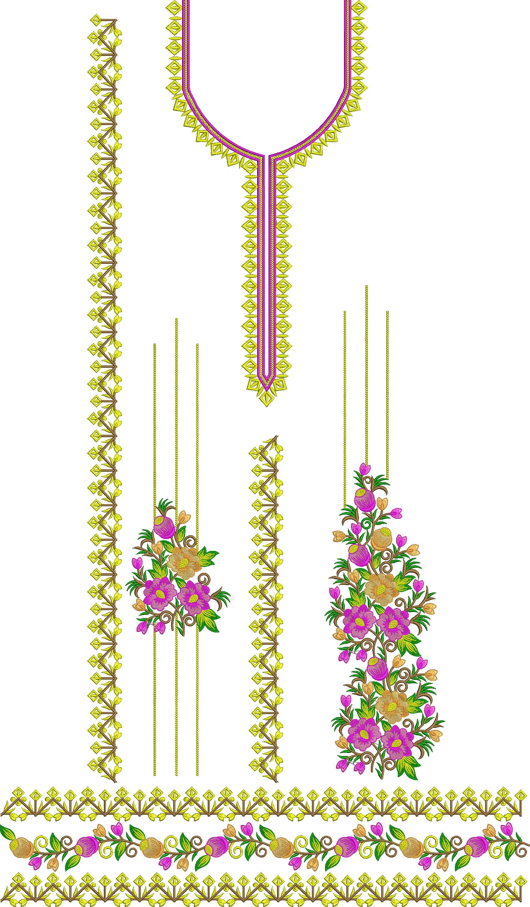 kurti designs, Woman Indian Embroidery Dress Design, Free Suit Design (337)