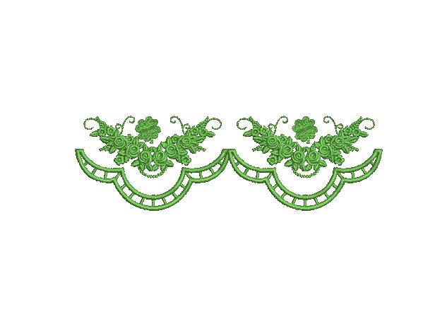Border, Bottom Panal Design for Home Embroidery Design (152)