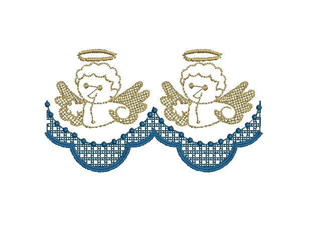 Border, Bottom Panal Design for Home Embroidery Design (344)