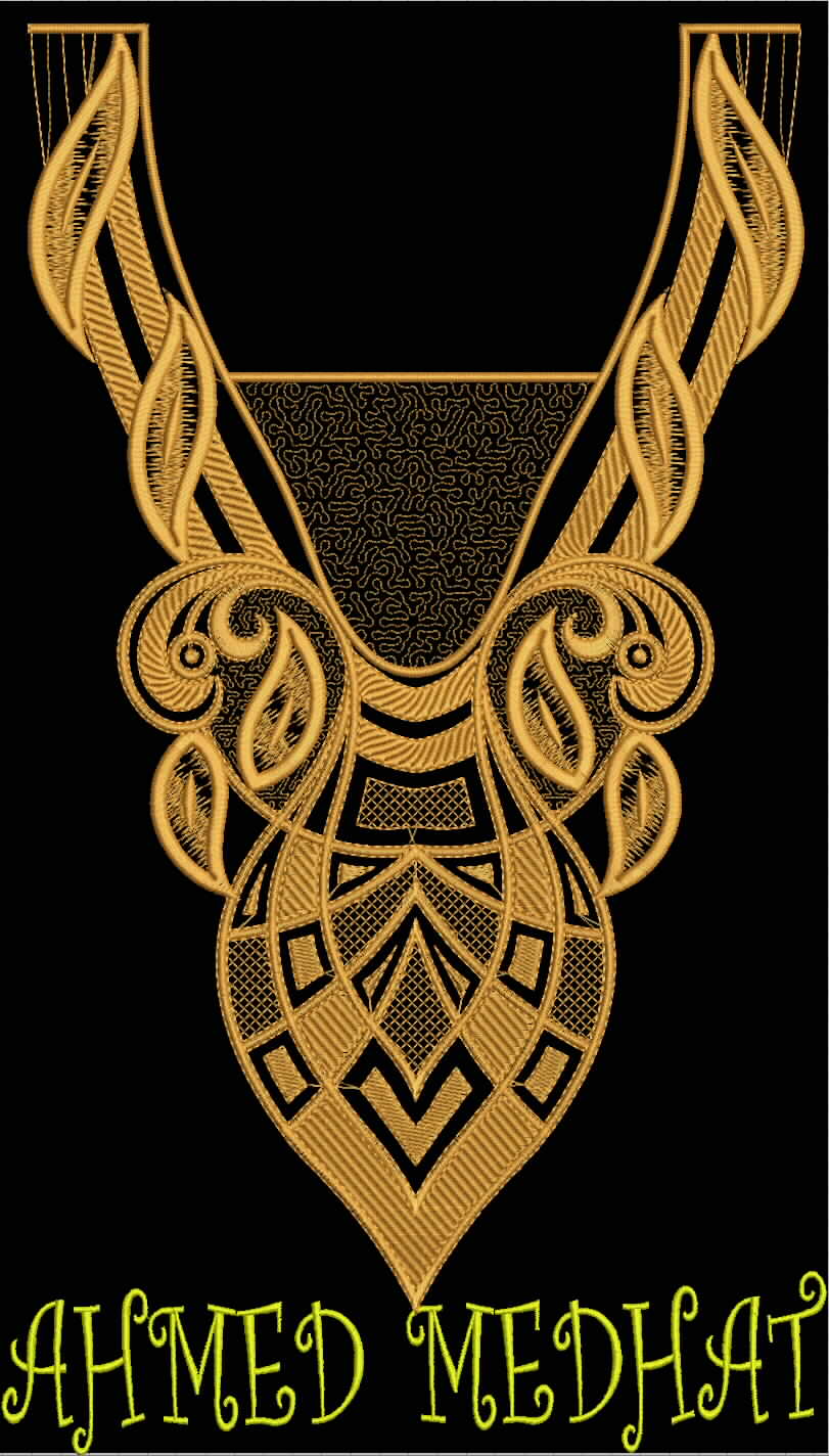 Islamic Women Arabic Embroidery Design (41)